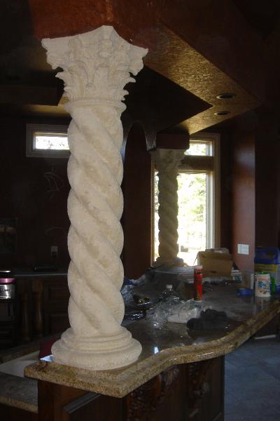 Coral Stone-USA,Cast Stone Columns